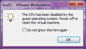 ESXi 5 Purple Screen of Death in VMware Workstation 8 | VirtuallyMikeBrown